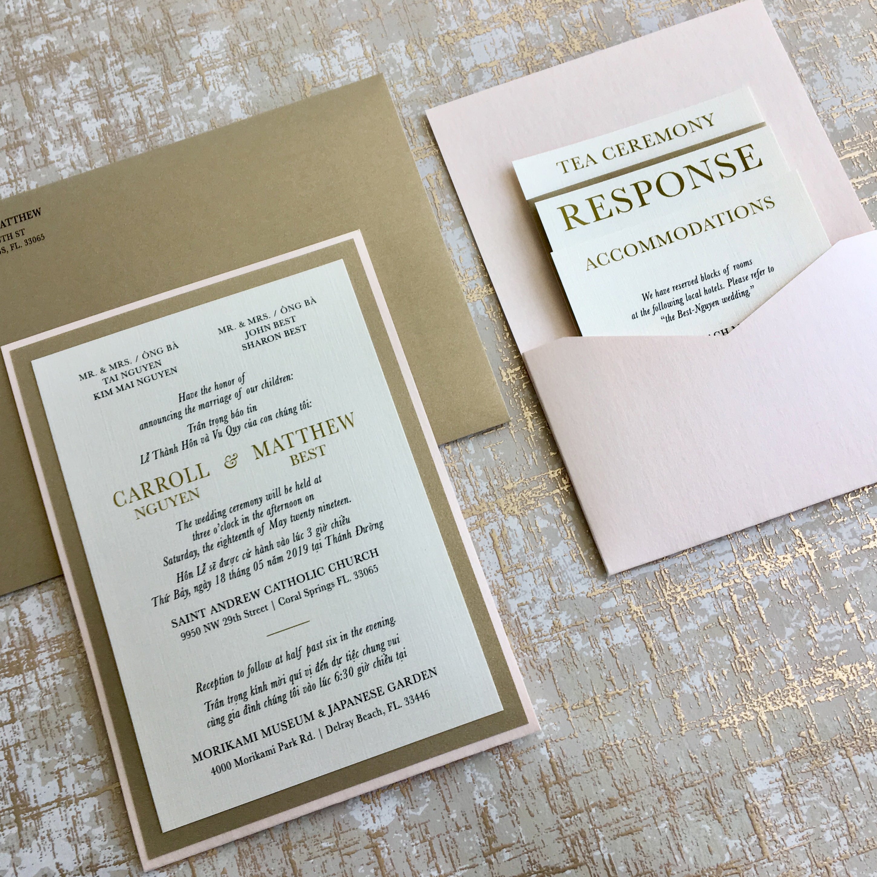 Bilingual Invitations