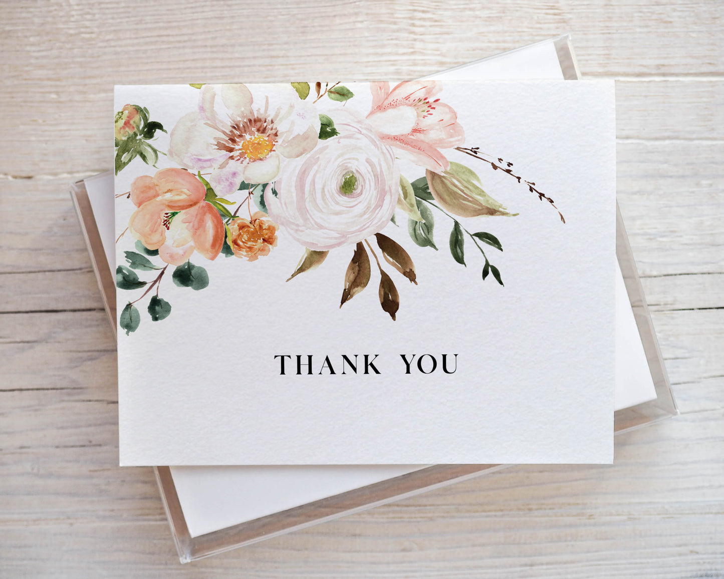 Paislee Thank You Cards – Bilingual Invitations
